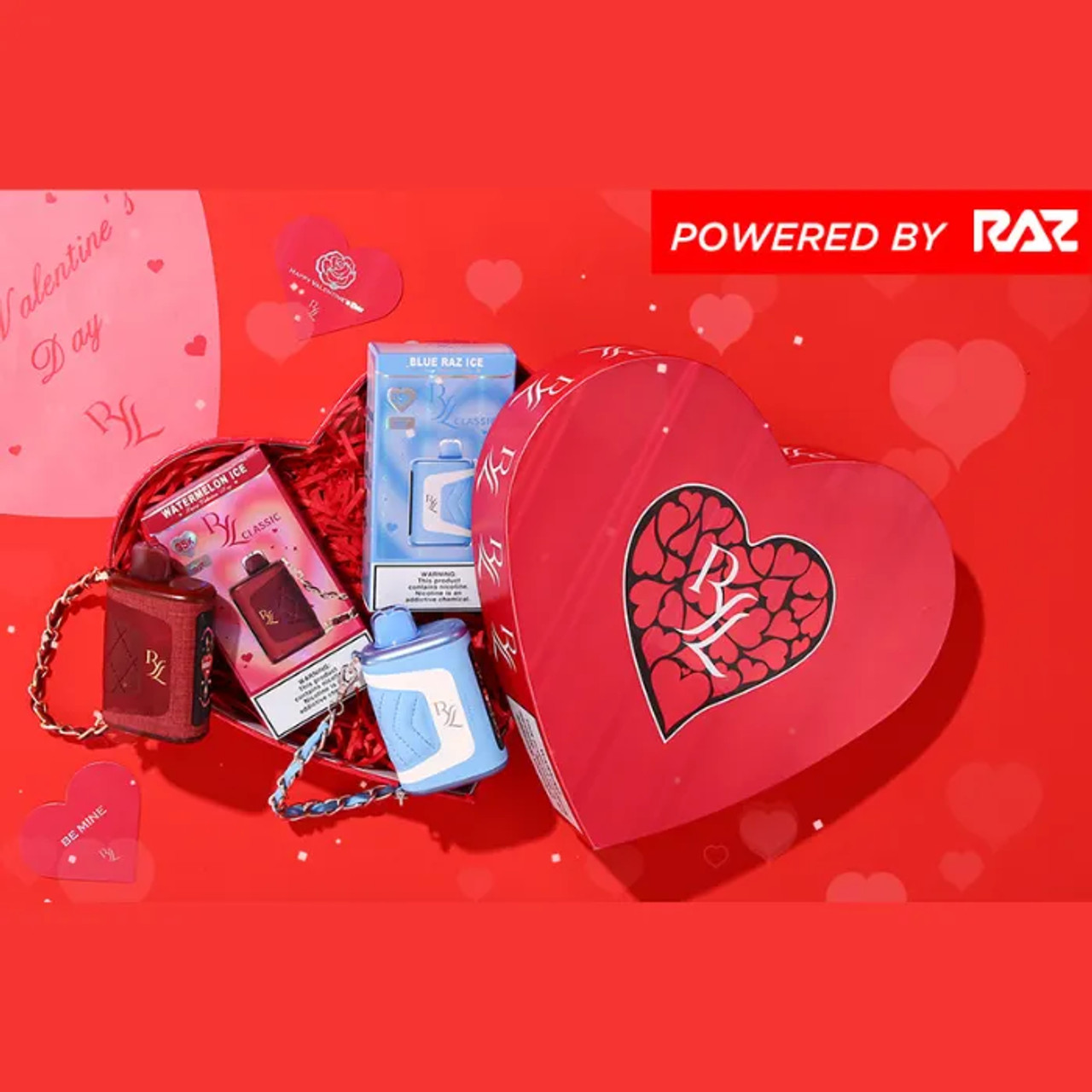 RYL CLASSIC POWERED BY RAZ 35PK PUFF DISPOSABLE 2PK VALENTINES DAY EDITION
